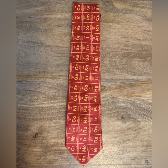 Wild Ties | Accessories | Wild Ties Periodic Table Of Elements Necktie ...